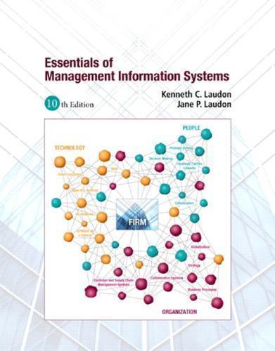Essentials Of Management Information Systems 10Th Edition – TUNED IN, LLC