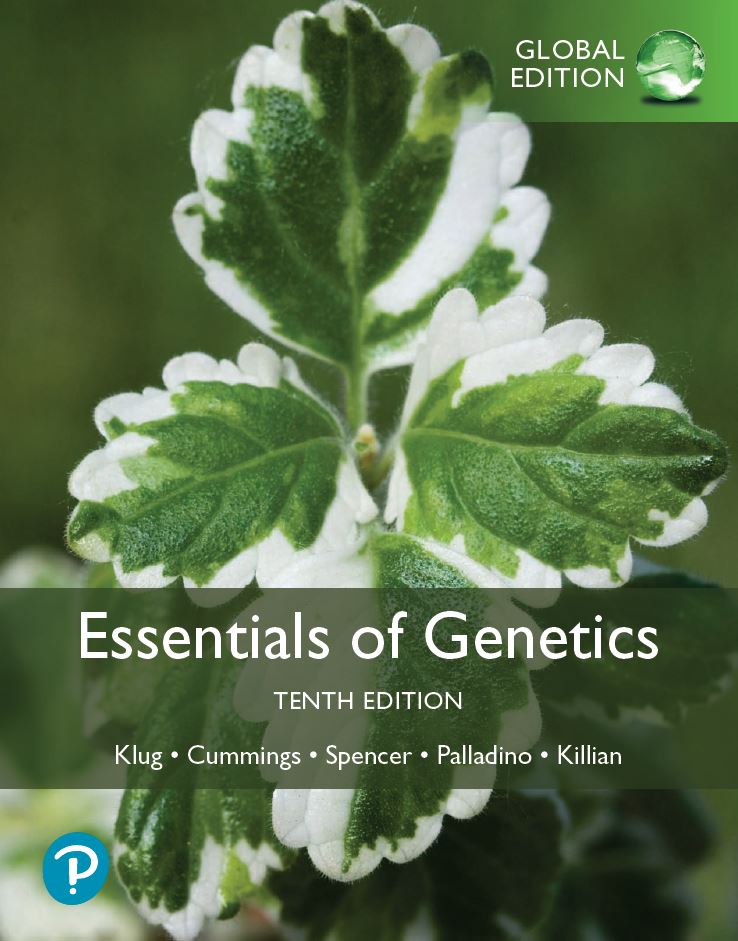 Essentials of Genetics 10th 10E William Klug Michael Cummings – Auckoo ...