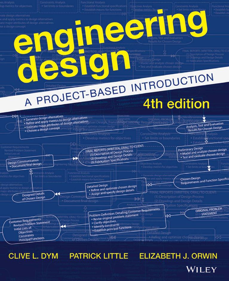 Engineering Design: A Project-Based Introduction 4th 4E – BRANDAZ