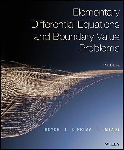 Elementary Differential Equations And Boundary Value Problems 11Th ...
