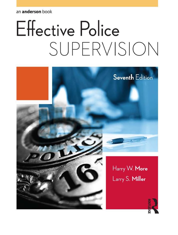 Effective Police Supervision 7th 7E Harry More – Auckoo Store