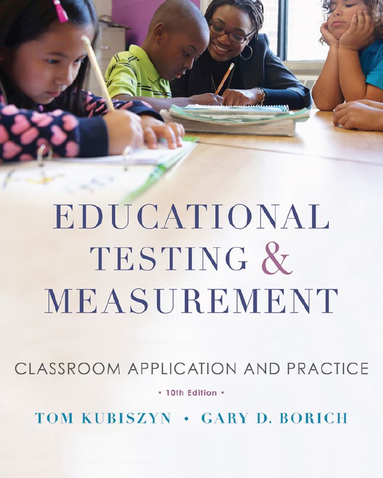 Educational Testing and Measurement 10th 10E – TUNED IN, LLC