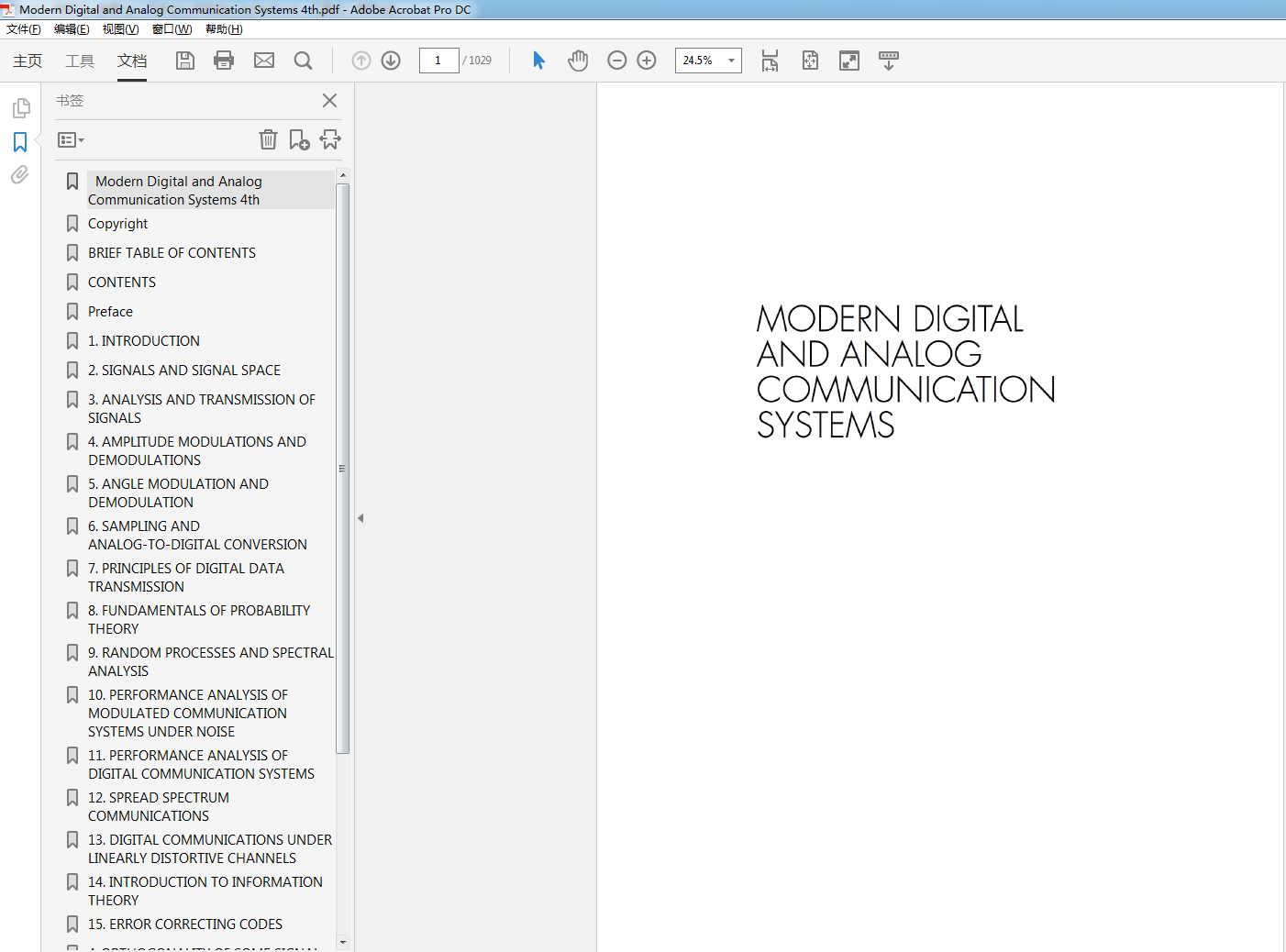 Ebook Modern Digital And Analog Communication Systems 4th Pdf