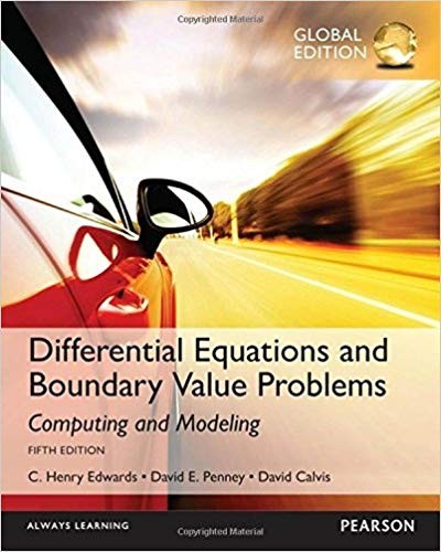 Differential Equations And Boundary Value Problems Computing And