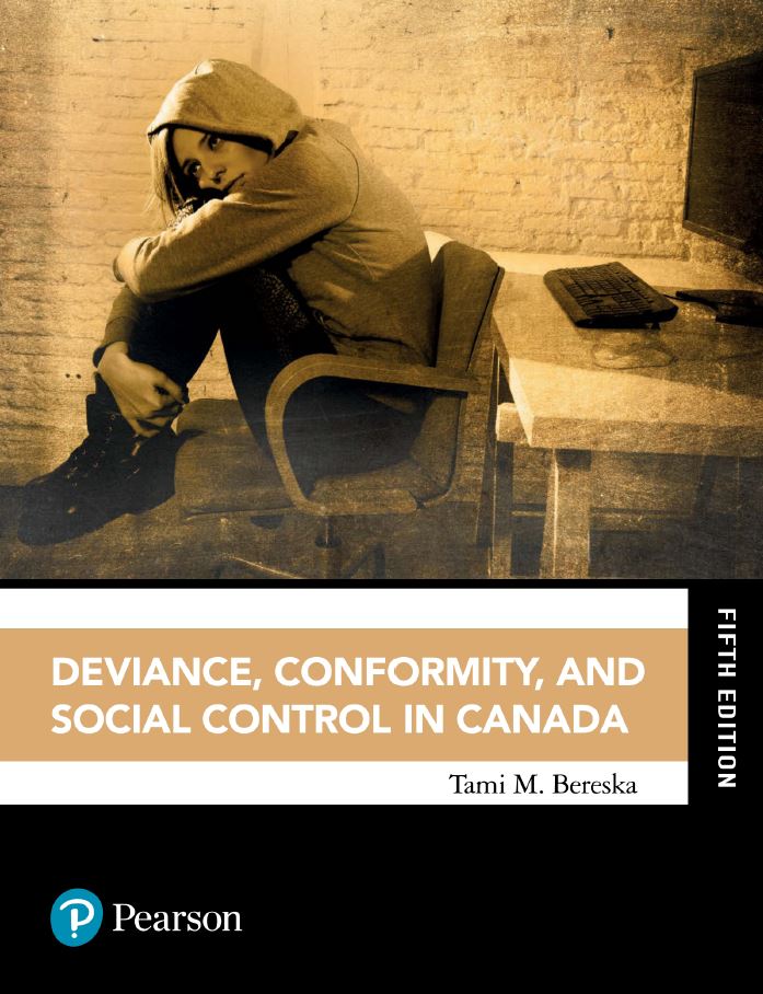 Deviance Conformity and Social Control in Canada 5th 5E – Hacasa Shop