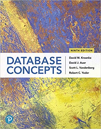 Database Concepts, 9th edition – Twin Sea Star