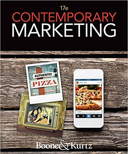 Contemporary Marketing 17th Edition by Louis E. Boone – TUNED IN, LLC