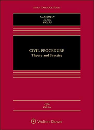 Civil Procedure Theory and Practice (Aspen Casebook Series) 5th Edition ...