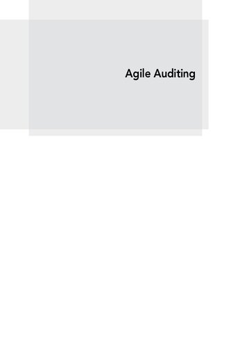 Ebook – Agile Auditing: Fundamentals and Applications (Wiley Corporate FAndamp;A) (PDF Instant ...