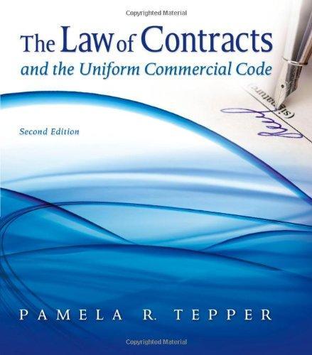 The Law Of Contracts And The Uniform Commercial Code 2Nd Edition – BRANDAZ