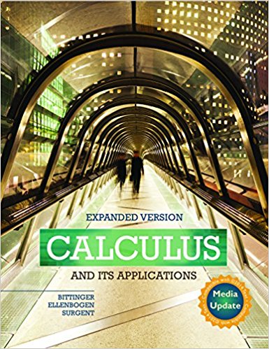 Calculus and Its Applications Expanded Version Media Update – Twin Sea Star