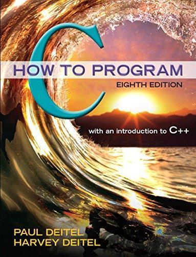 C How To Program 8Th Edition – Twin Sea Star