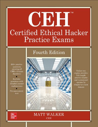 Ebook – CEH Certified Ethical Hacker Practice Exams, Fourth Edition ...