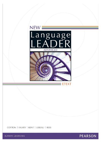 New Language Leader Advanced E-Text – AttentiveSons Store