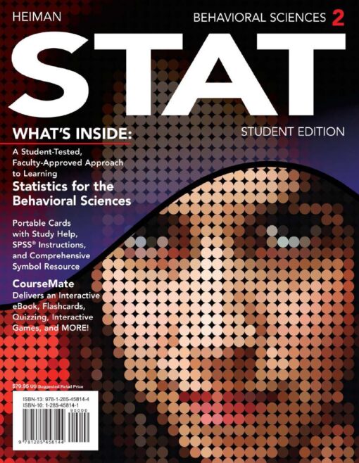 Behavioral Sciences STAT 2nd 2E Gary Heiman – Twin Sea Star