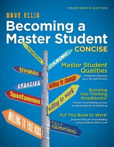 Becoming A Master Student Concise 14Th Edition – Auckoo Store
