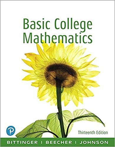 Basic College Mathematics 13th Edition – TUNED IN, LLC