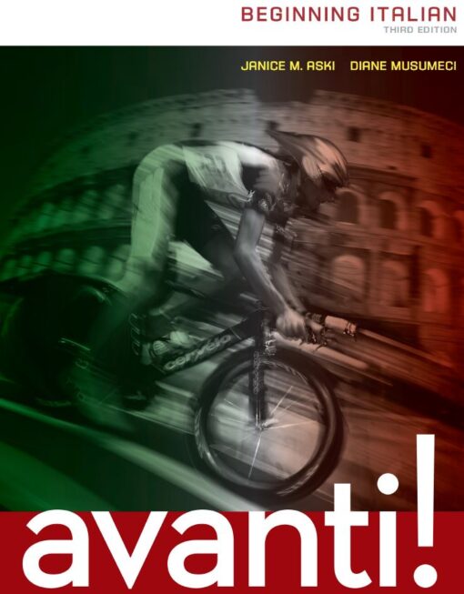 Avanti: Beginning Italian 3rd 3E – TUNED IN, LLC