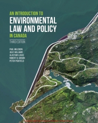 An Introduction to Environmental Law and Policy in Canada 3rd Edition ...