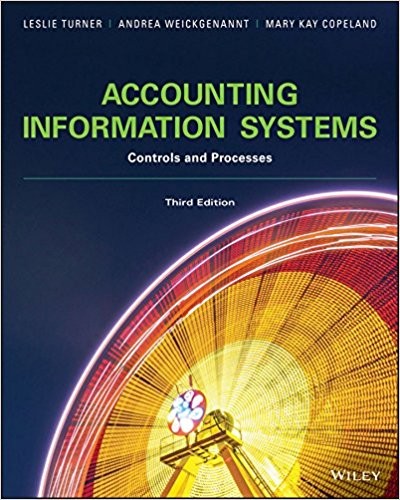 Accounting Information Systems Controls Processes 3rd Edition – TUNED ... Accounting Information Systems Controls Processes 3rd Edition – TUNED ...
