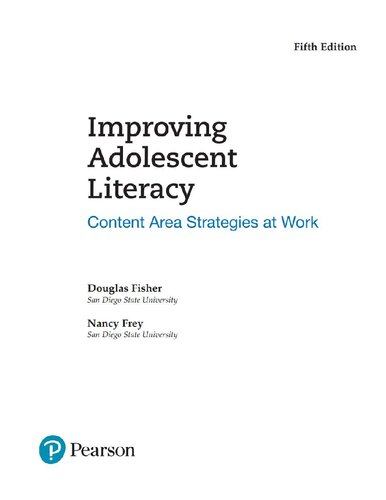 Improving Adolescent Literacy: Content Area Strategies at Work ...