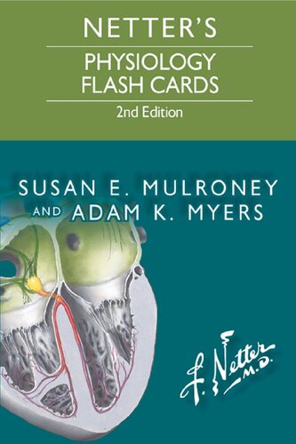 Netter’s Physiology Flash Cards – AttentiveSons Store