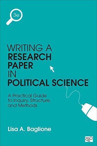 Writing A Research Paper In Political Science A Practical Guide To ...