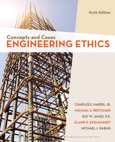Engineering ethics: concepts and cases 6th edition – AttentiveSons Store