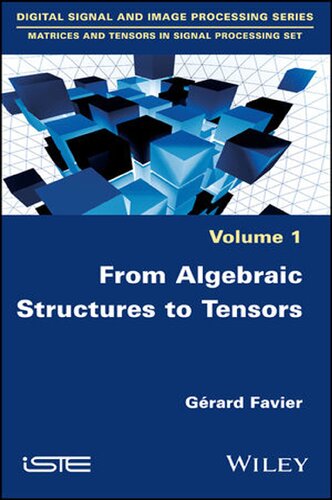 From Algebraic Structures to Tensors (Digital Signal and Image ...