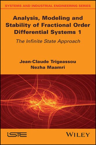 Analysis, Modeling and Stability of Fractional Order Differential ...