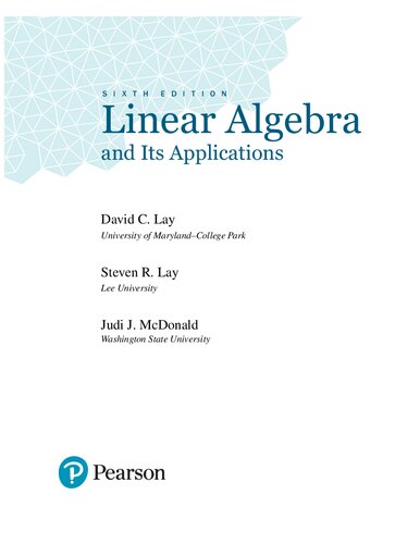 Ebook Linear Algebra And Its Applications Sixth Edition Chapter 10 Finite State Markov