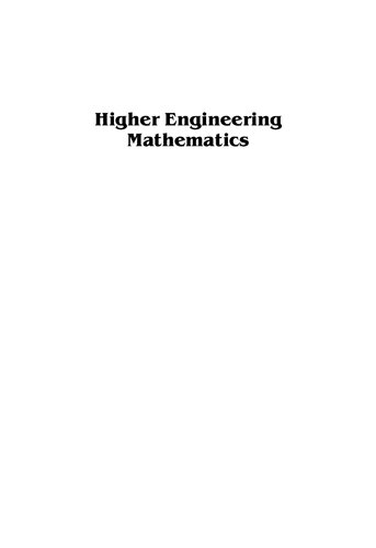 Ebook – Higher Engineering Mathematics (PDF Instant Download ...