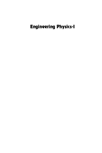 Ebook – Engineering Physics-I (PDF Instant Download) – Elibs Store