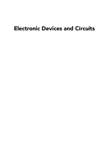 Electronic Devices and Circuits – AttentiveSons Store