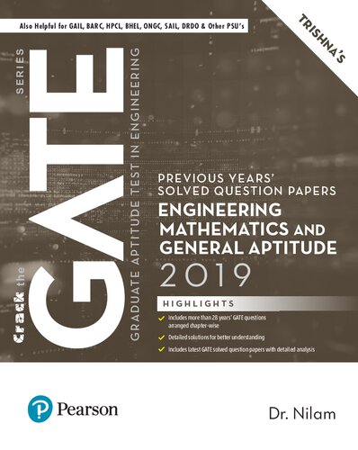 Ebook – GATE 2019 Engineering Mathematics and General Aptitude Previous ... Ebook – GATE 2019 Engineering Mathematics and General Aptitude Previous ...