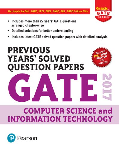 Ebook – GATE 2017 Computer Science And Information Technology Previous ...