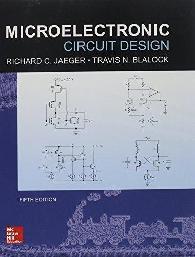 Microelectronic Circuit Design 5Th Edition – TUNED IN, LLC