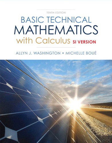 Basic technical mathematics with calculus, SI version – AttentiveSons Store