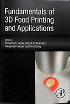 Ebook – Fundamentals of 3D food printing and applications (PDF Instant ...
