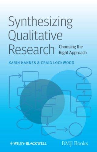 Synthesizing Qualitative Research Choosing The Right Approach Key ... Synthesizing Qualitative Research Choosing The Right Approach Key ...