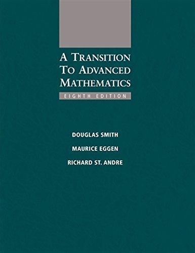 A Transition To Advanced Mathematics 8Th Edition – TUNED IN, LLC