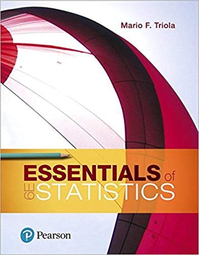 Ebook – Essentials of Statistics 6th Edition by Mario F. Triola (PDF ...