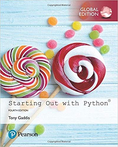 Starting Out with Python, Global Edition, 4th Edition – AttentiveSons Store