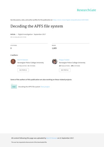 Decoding the APFS file system – AttentiveSons Store
