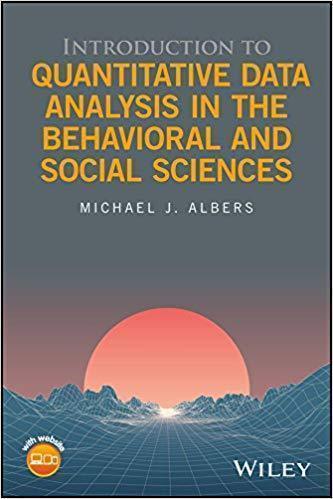Introduction To Quantitative Data Analysis In The Behavioral And Social Sciences – TUNED IN, LLC