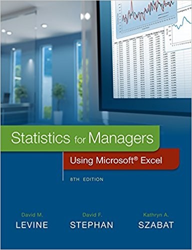 Statistics for Managers Using Microsoft Excel 8th Edition – Hacasa Shop