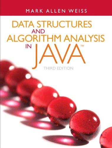 Ebook Data Structures And Algorithm Analysis In Java 3rd Edition Pdf Instant Download