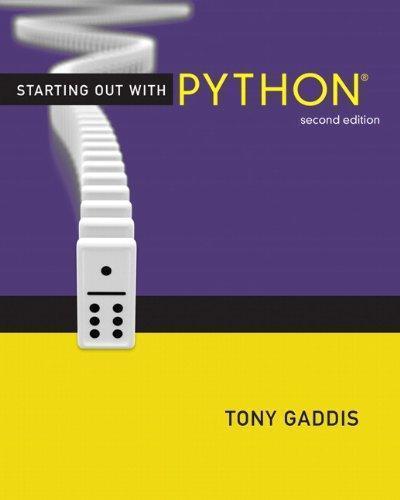 Starting Out With Python 2Nd Edition – AttentiveSons Store