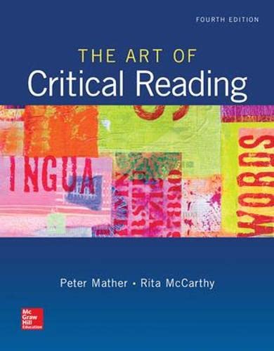 The Art of Critical Reading 4th Edition – Gapostore.com