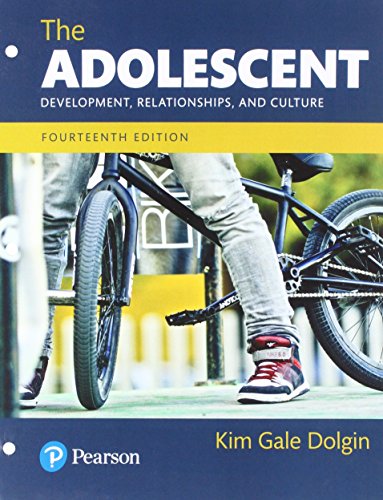 The Adolescent: Development, Relationships, and Culture — Books a la ...
